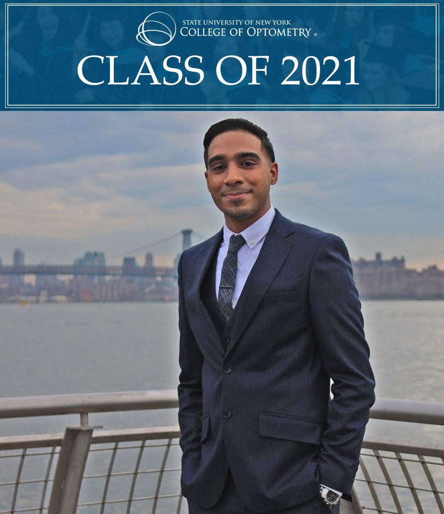 SUNY OPTOMETRY VISIONARIES 2021: KEVIN ANESH SINGH - SUNY College of ...