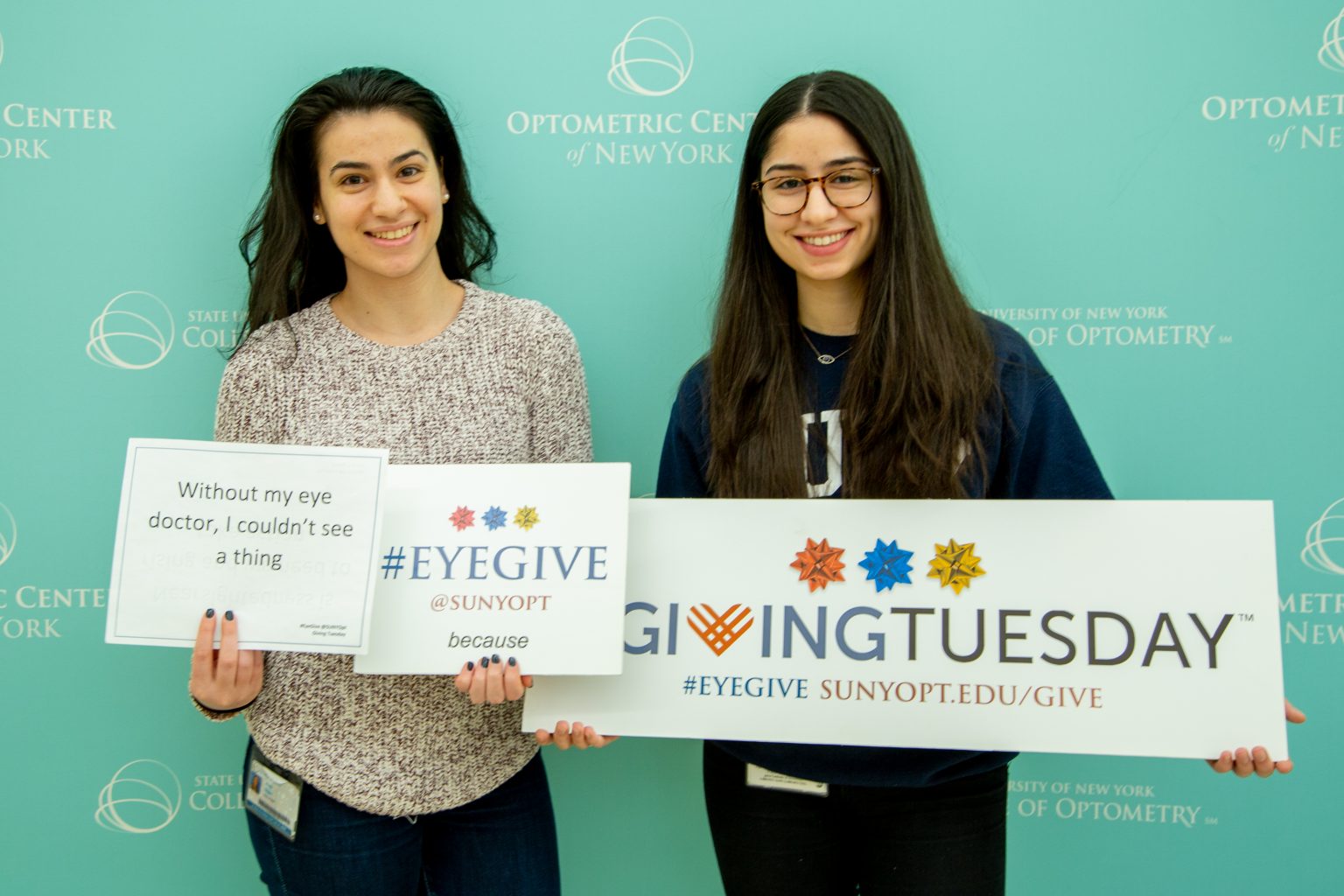 JOIN SUNY COLLEGE OF OPTOMETRY IN CELEBRATION OF GIVING TUESDAY - SUNY ...