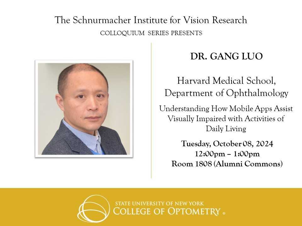 SIVR - Dr. Gang Luo - SUNY College of Optometry