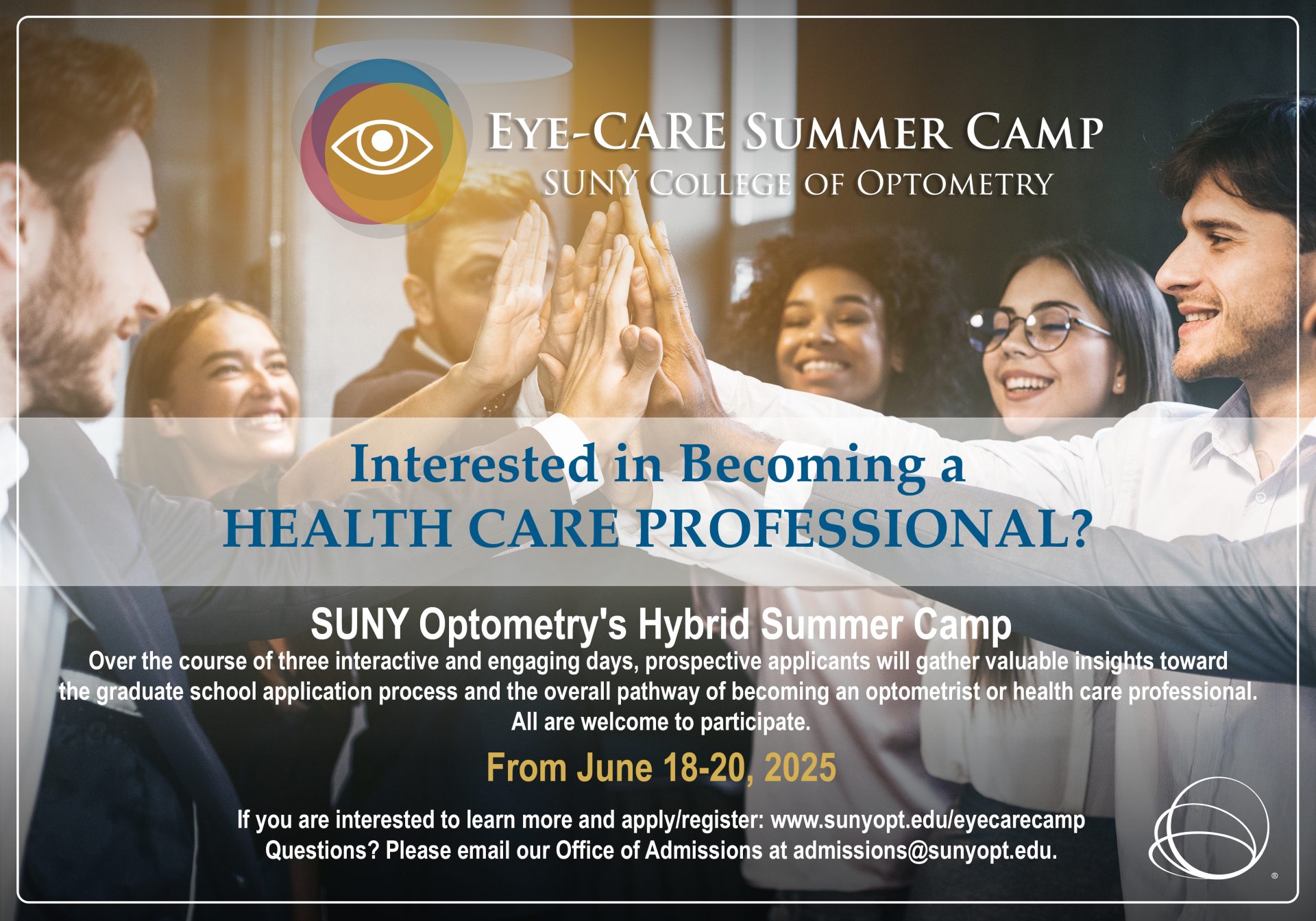 Eye-CARE Summer Camp - SUNY College of Optometry